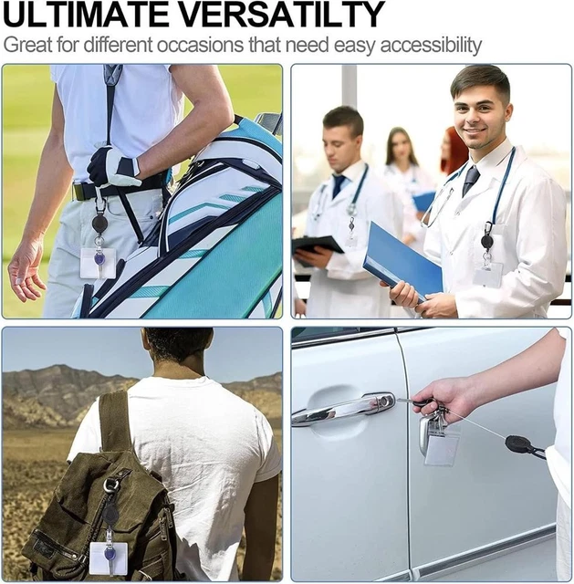 RETRACTABLE KEY CHAIN, Retractable Badge Scroll, Heavy Duty Snap-on ...