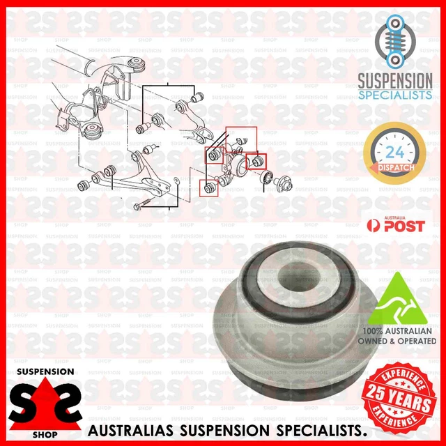 REAR AXLE LOWER Mounting, Control/Trailing Arm Suit AUDI A8 3.0 TDI ...