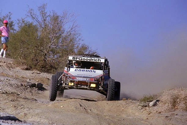 ROBBY GORDON RACES his BF Goodwrench off road vehicle as he compet- Old ...