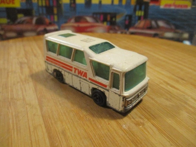 MAJORETTE-MINIBUS &TWA&-N°262-ECH 1/87-MADE In France EUR 2,00 - PicClick FR