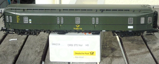 ROCO 45441 H0 Hecht-Postwagen Post4ü der DR/DR Epoche 2c - 3a neuwertig ...