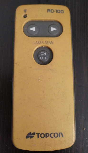 TOPCON RC-100 PIPE Laser Remote Control For Tp-L2 Pipe Laser Level £23. ...