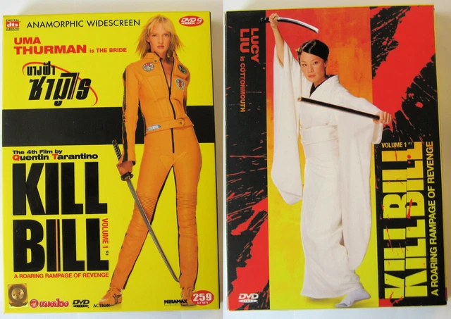 KILL BILL DTS Tarantino Asian Dvd (Not Hk) Region 3 Dts EUR 5,84 ...