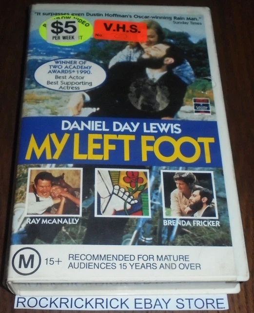 MY LEFT FOOT Vhs Tape (Ex-Rental) $9.50 - PicClick AU