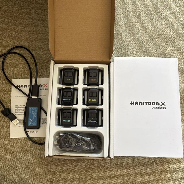 HARITORAX WIRELESS MOTION Tracker Full Body Tracking with GX6 Dongle for VRChat $620.86 ...