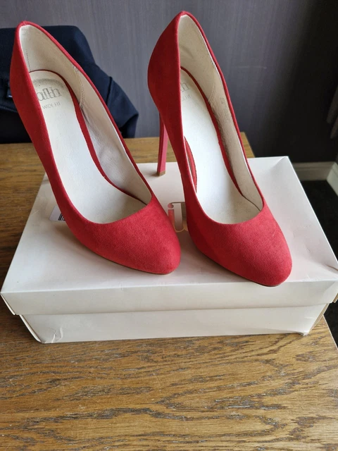 FAITH LADIES RED High Heels, Size 5, Vgc £8.64 - PicClick UK
