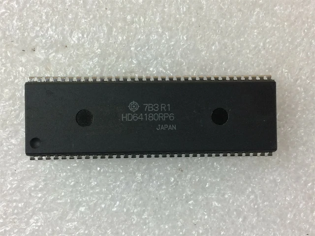 HD64180RP6 HITACHI IC 8-Bit CMOS MPU 64P-DIP 1 UNIT $16.80 - PicClick