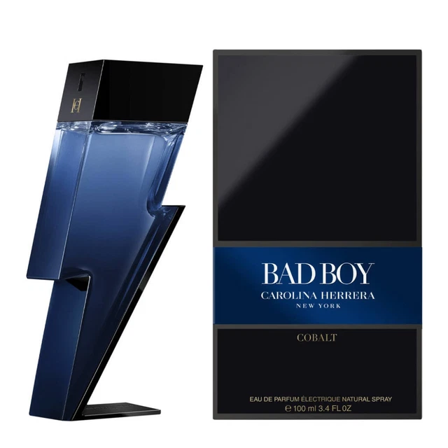 BAD BOY COBALT by Carolina Herrera EDP 100ml Spray $173.40 - PicClick AU
