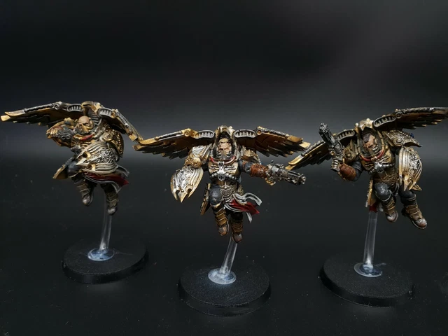 WARHAMMER 40K FORGEWORLD Legio custodes Venatari squad pro painted made ...