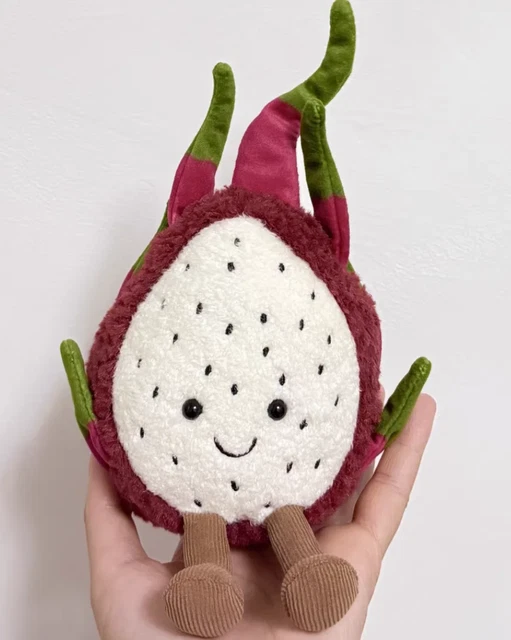 JELLYCAT AMUSEABLES DRAGON Fruit Rare Collectable Brand New w/Tags&Dust ...