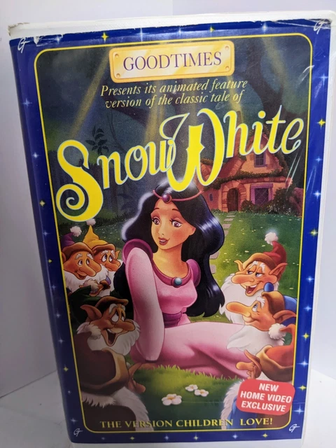 SNOW WHITE GOODTIMES VHS Video Tape Platinum Series 1994 £8.18 ...