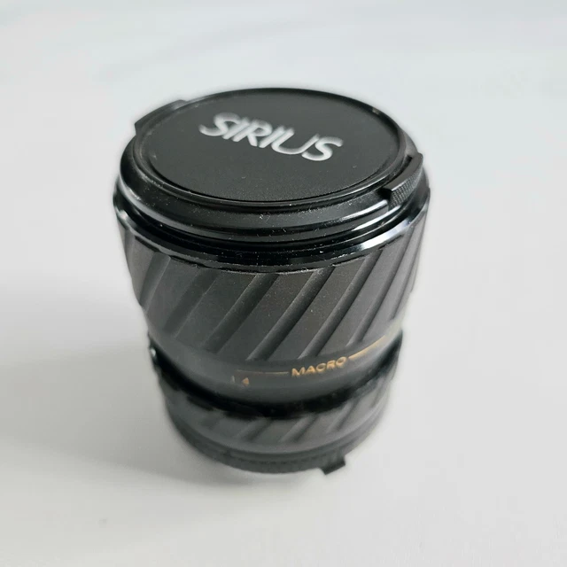 SIRIUS MACRO ZOOM 28-70mm Camera Lens Lens Cap SLR Camera Photography £ ...