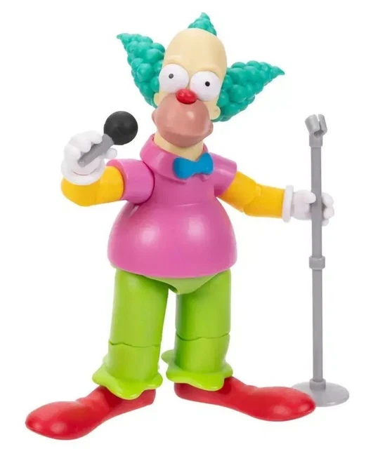 JAKKS PACIFIC THE Simpsons Wave 2 Figura Krusty el Payaso 5" Nueva ...