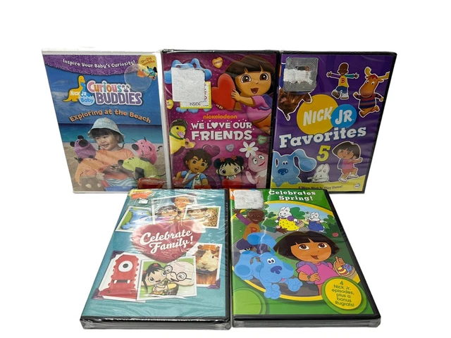 NICK JR NICKELODEON DVD Lot Kids Children Shows BRAND NEW SEALED Dora ... NICK JR NICKELODEON DVD Lot Kids Children Shows BRAND NEW SEALED Dora ...