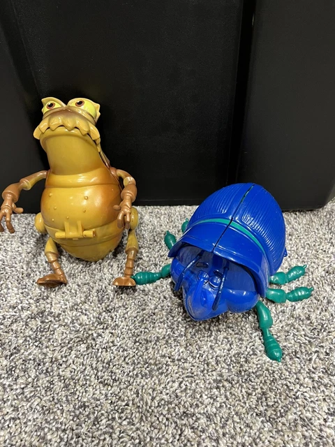 A BUG'S LIFE Disney Pixar Dim Beetle & P.T. Flea Compact Playset Toy £ ...