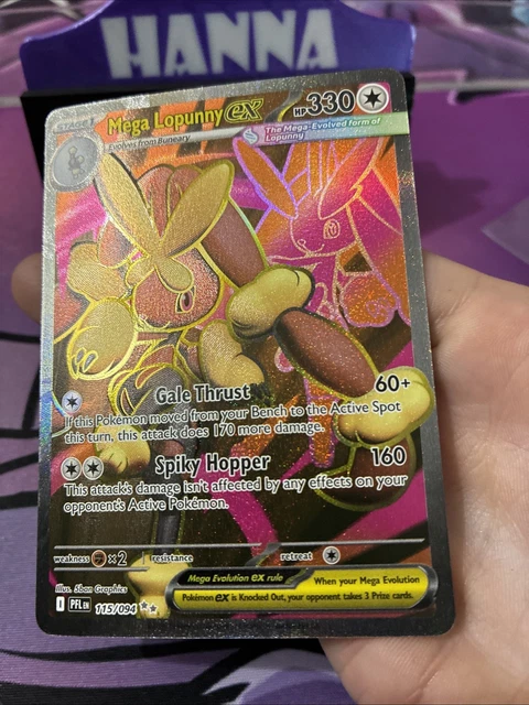MEGA LOPUNNY EX 115/094 Me02: Phantasmal Flames Holo £3.58 - PicClick UK