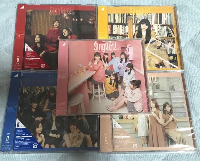 NOGIZAKA46 SING OUT Type A CD with Slipcase Used £69.37 - PicClick UK