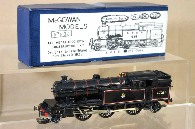 MCGOWAN MODELS KIT BUILT BR ex LNER 2-6-2 CLASS V1 V3 LOCOMOTIVE 67684 ...