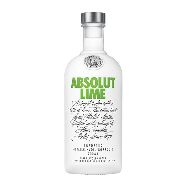 ABSOLUT LIME VODKA 700ml $72.00 - PicClick AU