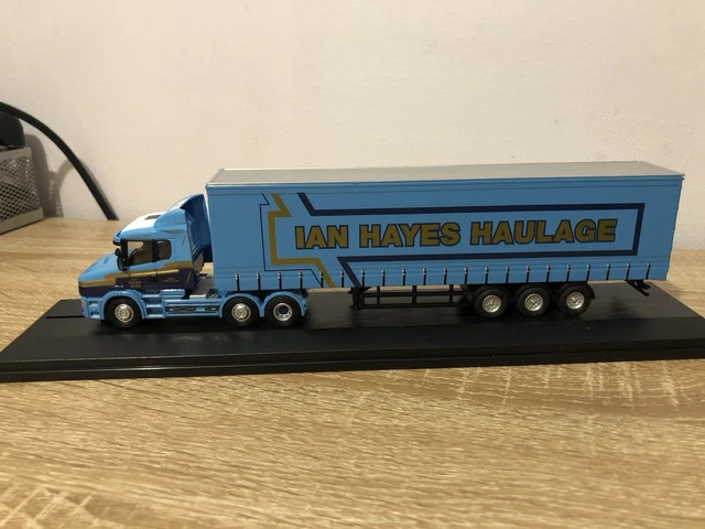 OXFORD DIECAST SCANIA TCAB Ian Hayes Haulage Scale 1:76. Code 76TCAB009 ...