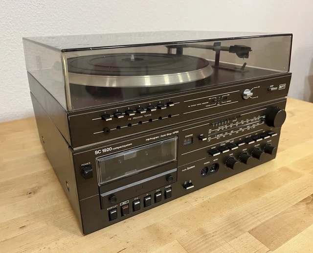RFT SC1920 DDR Compact Heim Stereo Anlage mit Kassete Receiver Platte ...