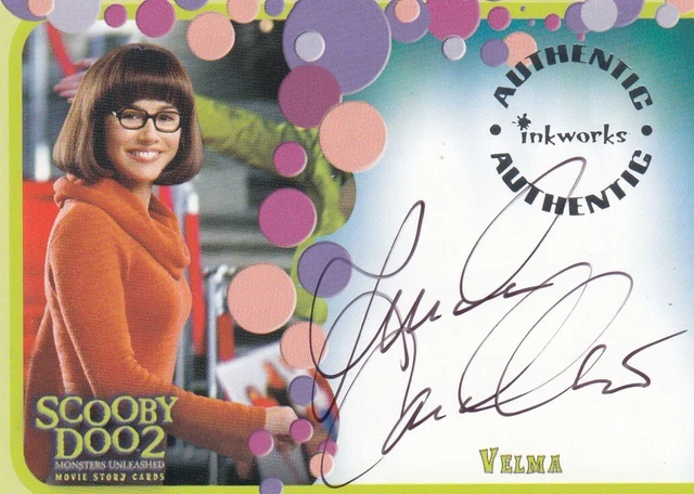 SCOOBY DOO 2 Monsters Unleashed Linda Cardellini as Velma A2 Autograph ...