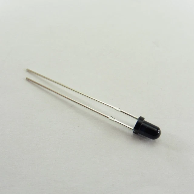 INFRARED RADIAL EVERLIGHT Receiver Phototransistor 3mm Black LED PT204-6B 940nm £2.47 - PicClick UK