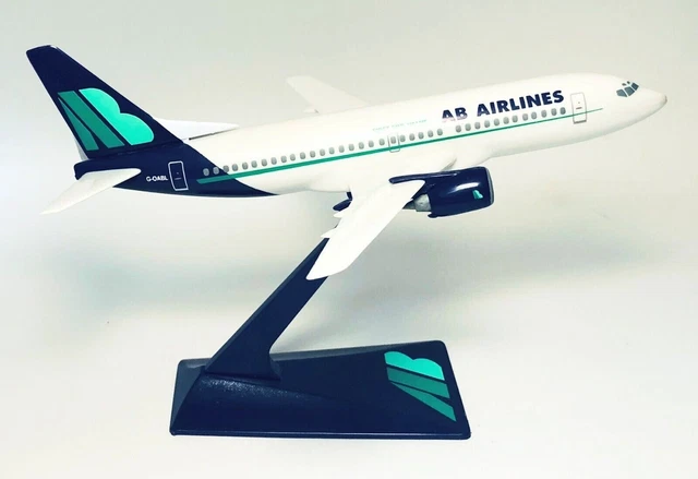 BOEING 737-300 AB Airlines UK Flight Miniatures Collectors Model Scale ...