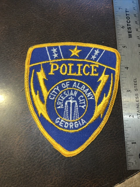 VINTAGE OBSOLETE (?) Police Department Patch Albany Georgia $9.56 ...
