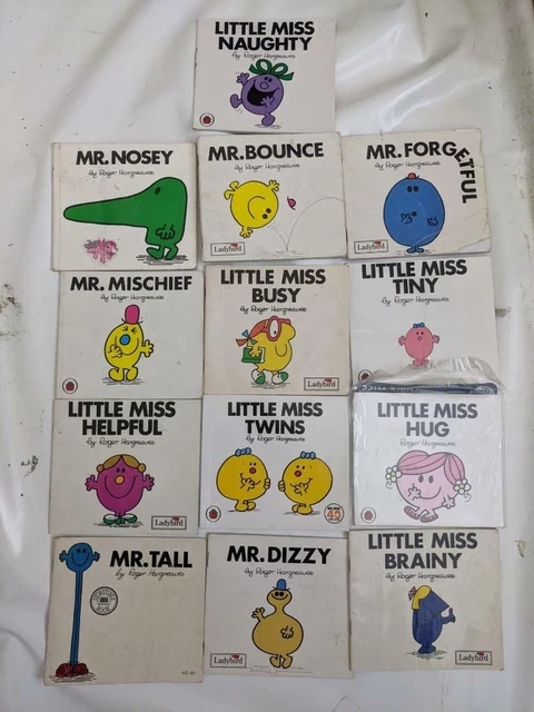 13 MR MEN and Little Miss Books - bargain lot with Free Australian post ...