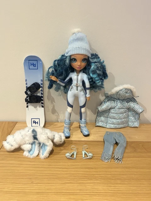 RAINBOW HIGH WINTER Break Skyler Bradshaw Doll With Accessories - VGC £ ...