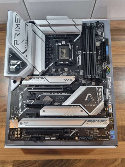 ASUS PRIME Z790-A WiFi DDR5 LGA 1700 ATX Intel Motherboard Boxed. £83. ...