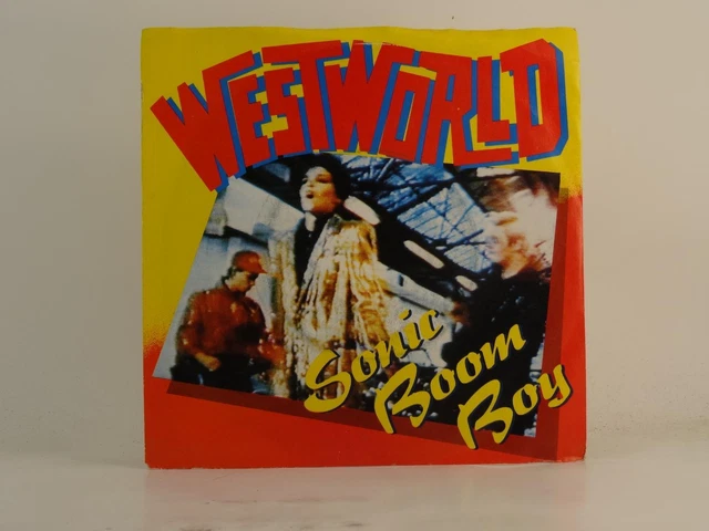 WESTWORLD SONIC BOOM BOY (1) (78) 2 pistes 7 pouces manche photo unique ...