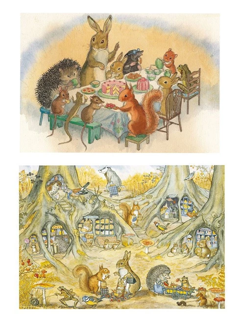 MOLLY BRETT*POSTKARTE*NOSTALGIE*SHOPPING TOUR*DUMPYS Tea Party*10 x15cm ...