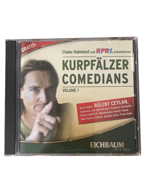 KURPFÄLZER COMEDIANS VOL. 1 CD Chako Habekost Bülent Ceylan RPR1 Comedy ...