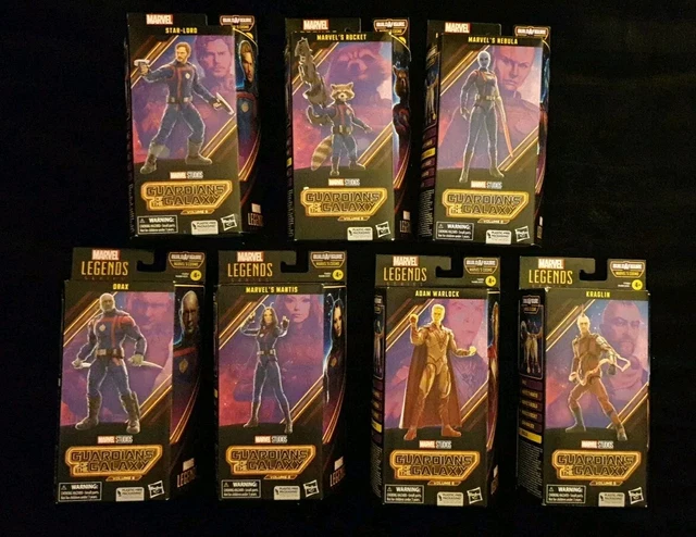 MARVEL LEGENDS - Guardians of the Galaxy Vol.3 - Set of 7 - Série ...
