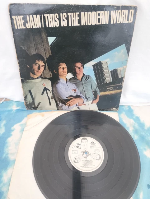THE JAM - This Is The Modern World 1977 – UK Vinyl LP Album ALLEN 1ST ...