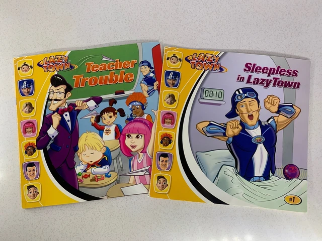 LAZY TOWN BOOKS Lot Of 2 (2005/2006) $30.00 - PicClick CA