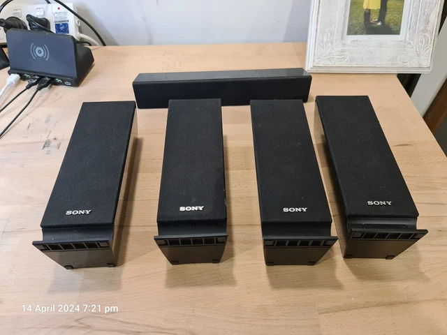 5X SONY SURROUND Sound Speaker System Set SS-CTB101 & SS-TSB101 ...