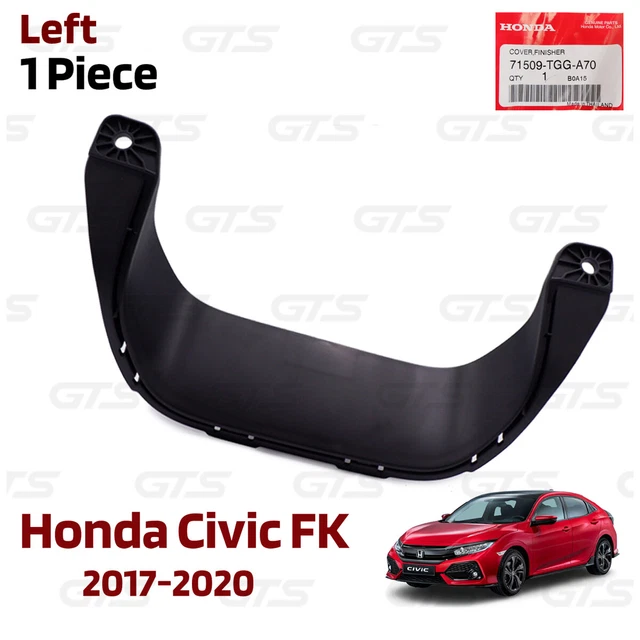 REAR BUMPER DIFFUSER Exhaust Trim For Honda Civic FK LX Sport '17 '20 £ ...
