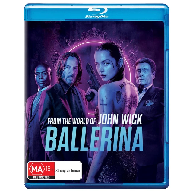 BALLERINA BLU-RAY | Keanu Reeves | From the World of John Wick | Region B $41.94 - PicClick AU