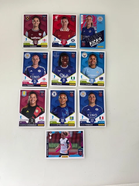 PANINI WSL WOMENS Super League Stickers 2025 £1.75 - PicClick UK