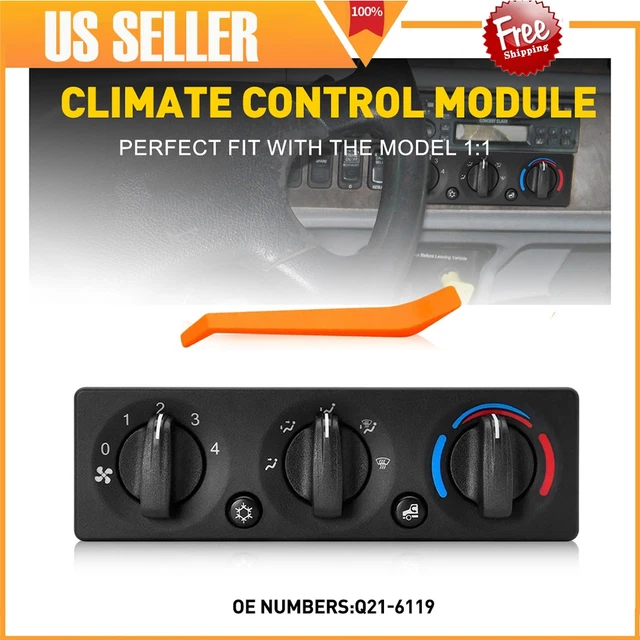 FITS PETERBILT A/C Heater Climate Control Module Panel Switch Accessory ...