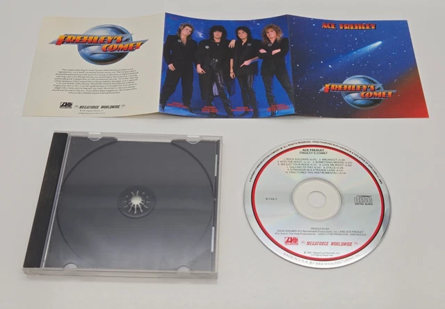 ACE FREHLEY - Frehley's Comet (CD, 1987) Atlantic/Megaforce Records ...