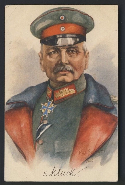 WORLD WAR I - military dress - General Alexander Heinrich Rudolph von ...