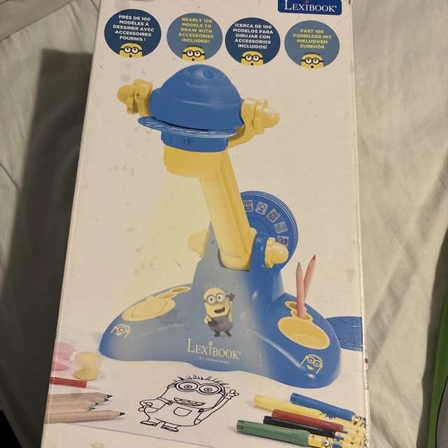 DESPICABLE ME LEXIBOOK Drawing Projector New In Box, Box A Bit tatty ...