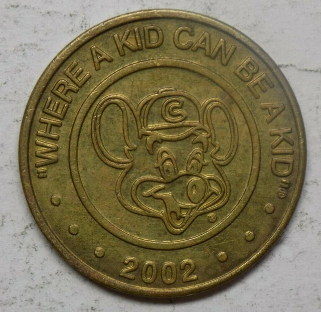 VINTAGE CHUCK E Cheese 1999 Token - Where A Kid Can Be A Kid EUR 6,56 ...