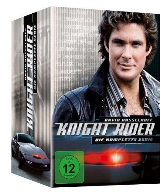 COMPLETE BOX SET Knight Rider David Hasselhoff the TV Series 26 DVD New ...