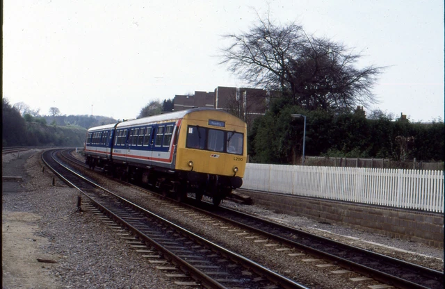 ORIGINAL RAILWAY COLOUR Slide of Class 101 DMU at.(19) £3.50 - PicClick UK