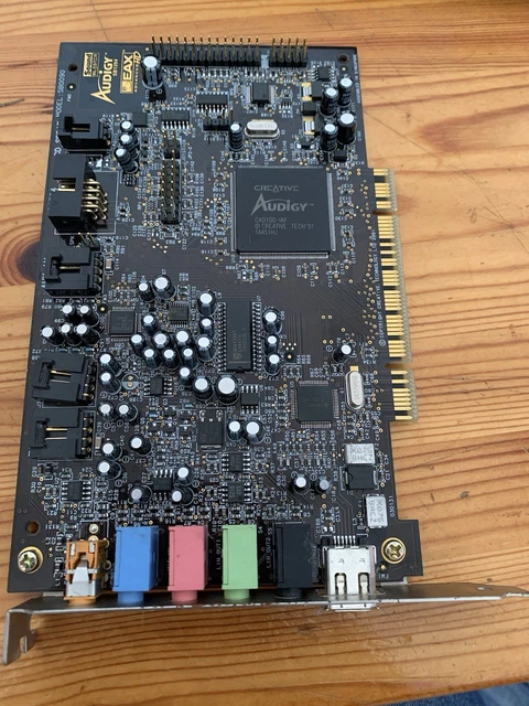 CREATIVE LABS SB0090 Sound Blaster Audigy SB1394 EAX Advanced HD PCI ...
